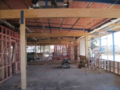 LVL portal frame fabrication | TimberLab LVL fabrication