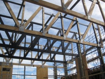 LVL truss fabrication | TimberLab LVL fabrication trusses