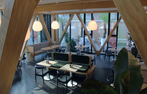 Scion Innovation Hub | three storey diagrid design | Glulam