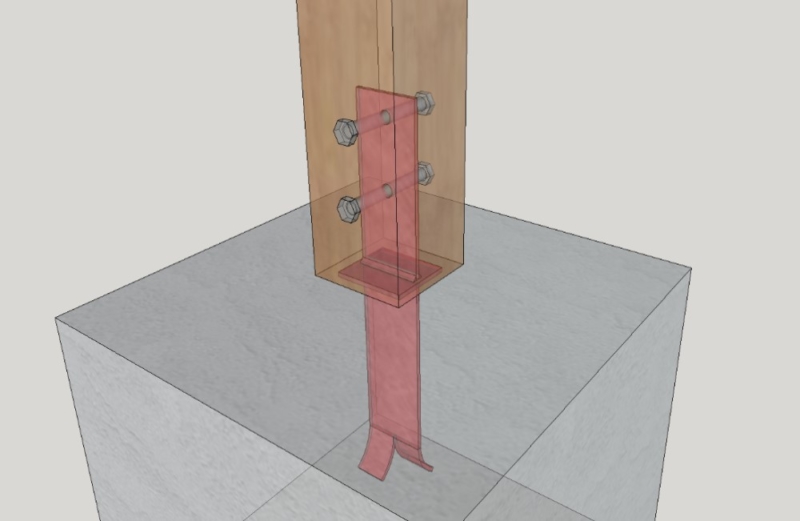 Glulam Pre-detailed posts and columns | Red Stag TimberLab