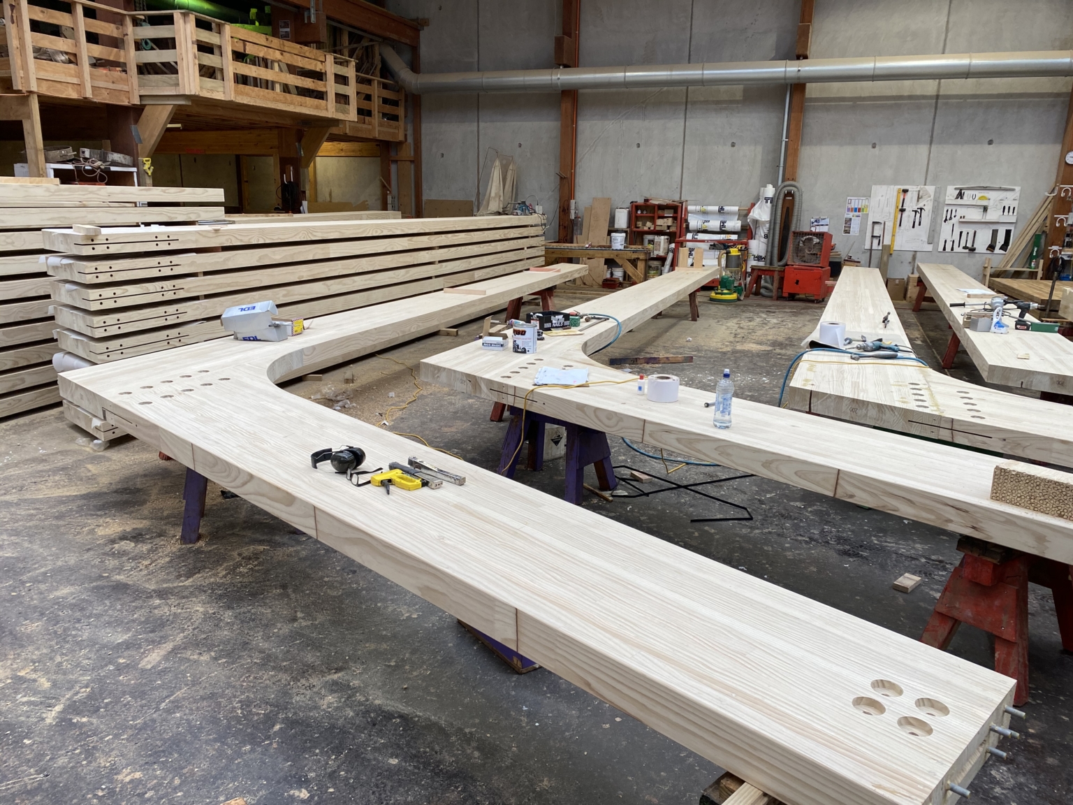 TimberLab Glulam Portal Frames